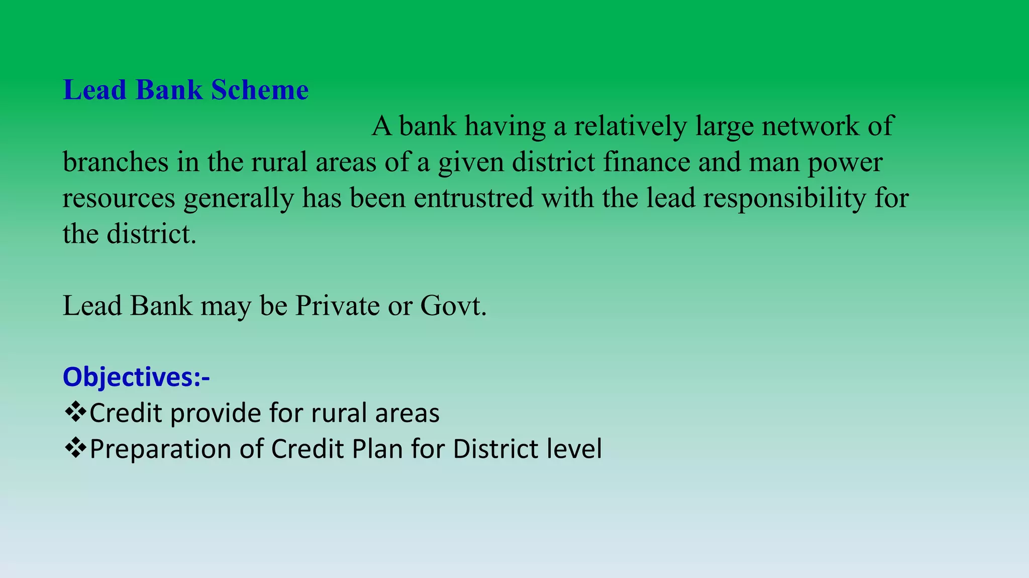 District credit plans | PPTX
