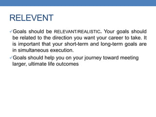 goal setting | PPTX