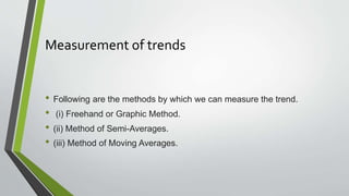 TRend analysis os time series data .pptx