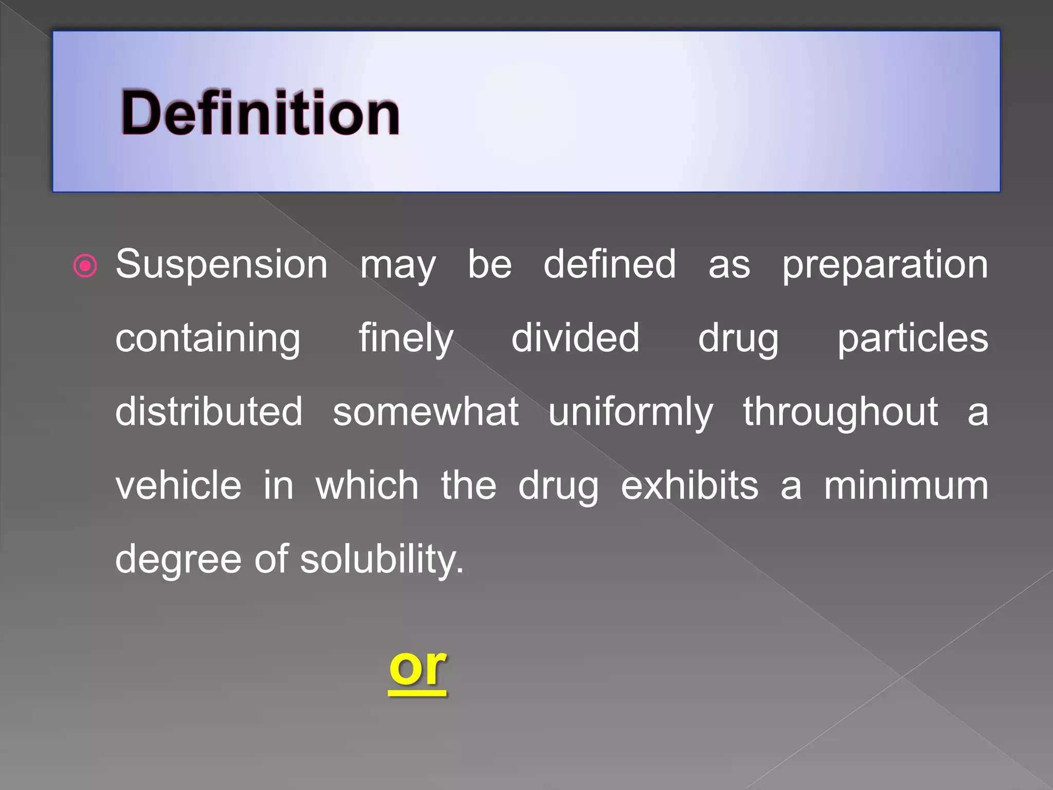 suspensions | PPTX