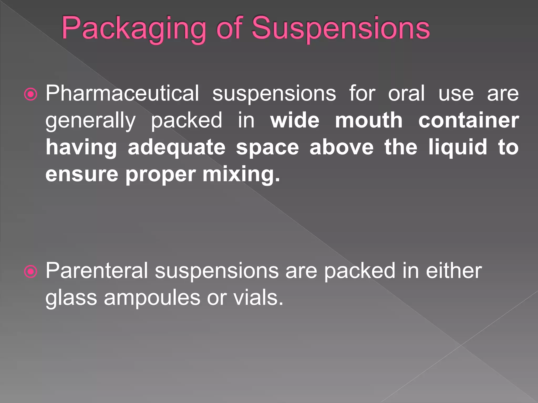 suspensions | PPTX