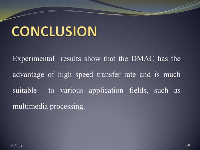 Design And Implementation Of An Advanced Dma Controller On Amba Based Soc