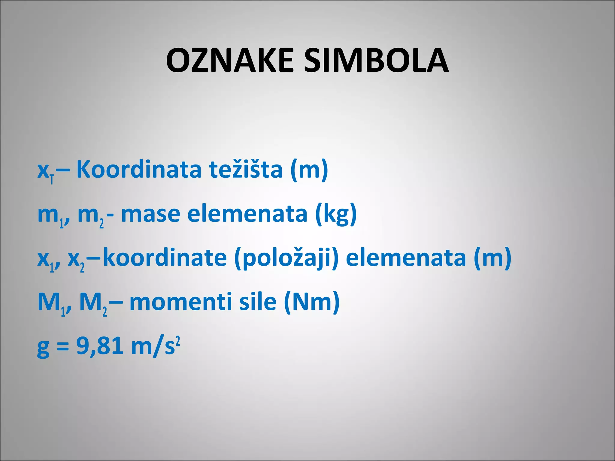 Ravnoteža krutog tijela 20 | PPT