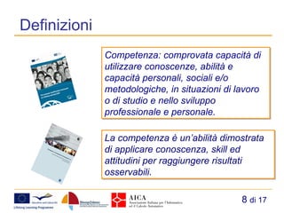 La didattica per competenze nel progetto Sloop2desc | PPT