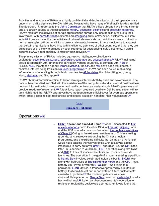 Raw | DOCX | War and Conflicts