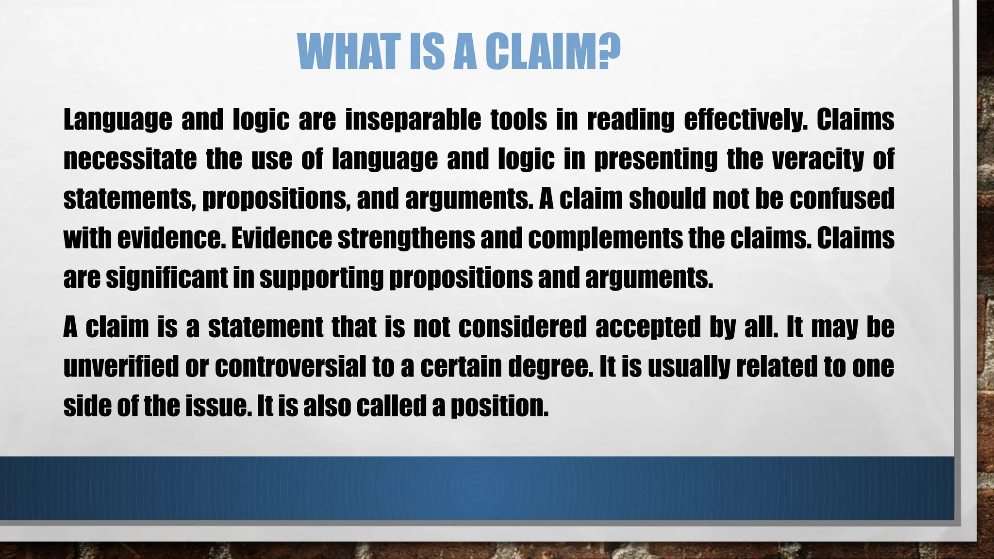 RAW-CLAIM-OF-FACT in Reading and Writing.pptx