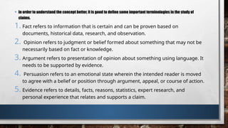RAW-CLAIM-OF-FACT in Reading and Writing.pptx
