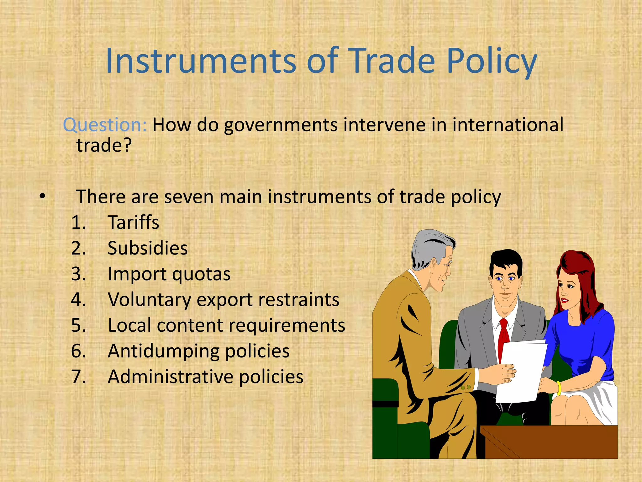 International Trade Theories (Revised) | PPTX