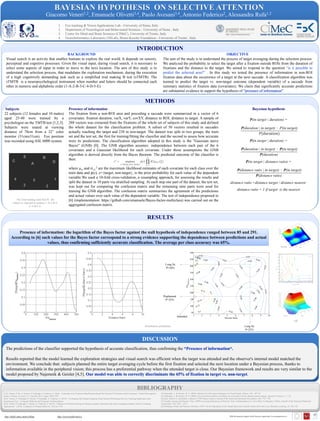 Bayesain Hypothesis of Selective Attention - Raw 2011 poster | PDF