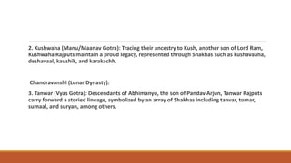 RAWA RAJPUT CLANS PAATLAN, TANWAR, VATS, CHAUHAN.pptx