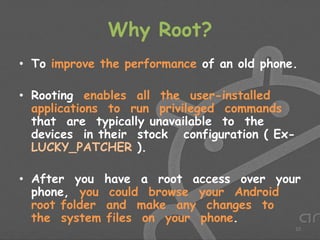 Rooting Android Devices | PPSX