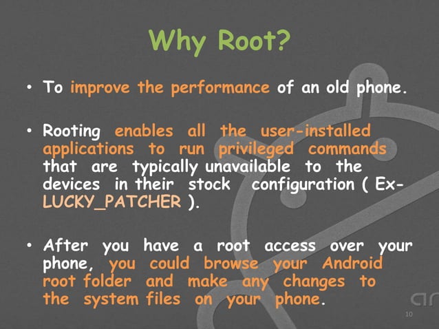 Rooting Android Devices | PPSX