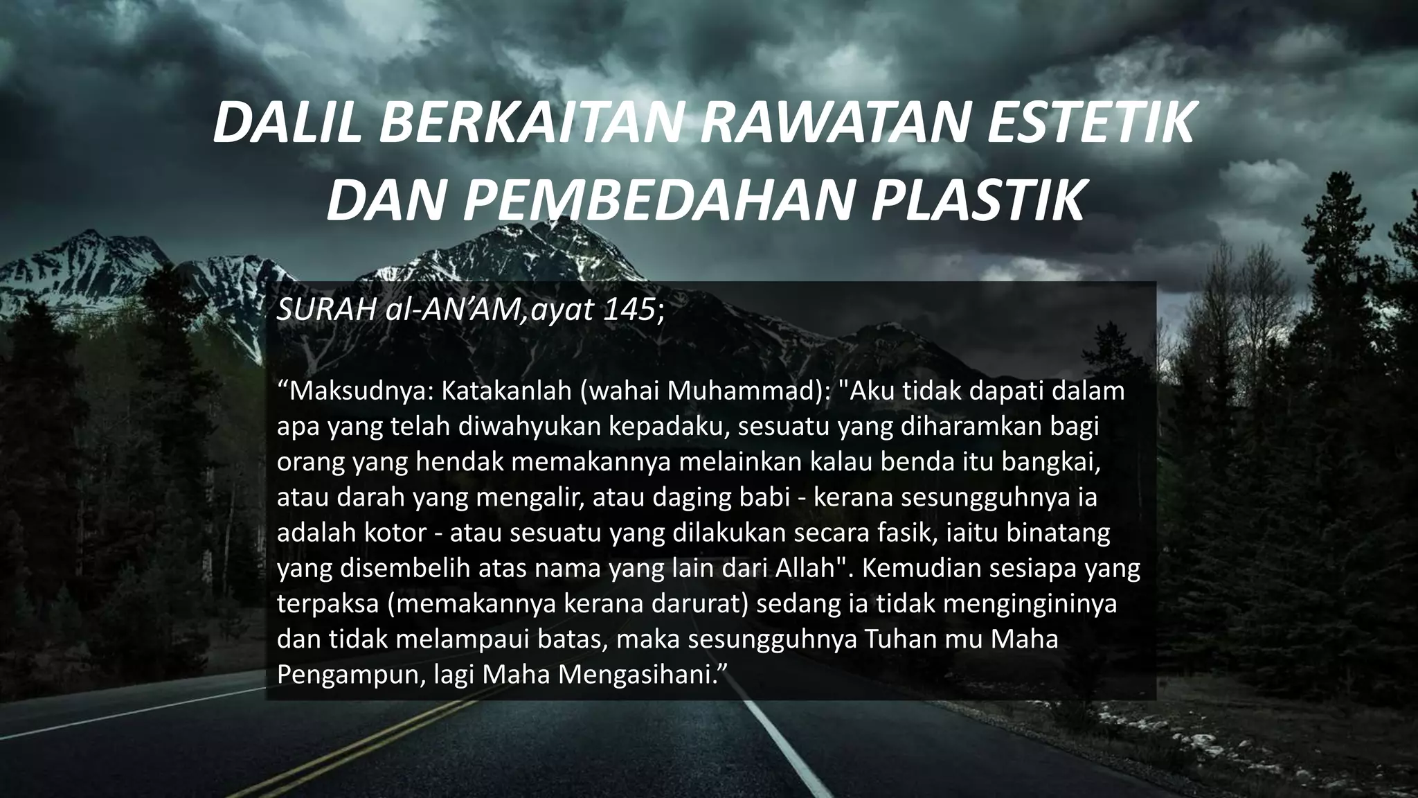 Rawatan Estetik dan Pembedahan Plastik CTU211 | PPTX