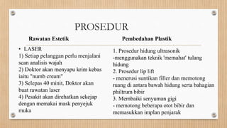 RAWATAN ESTETIK & PEMBEDAHAN PLASTIK (CTU211) | PPTX