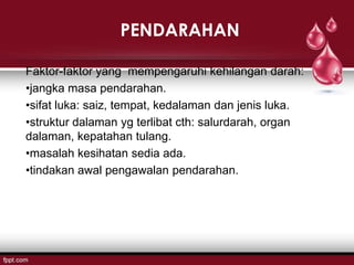 Rawatan perdarahan | PPTX