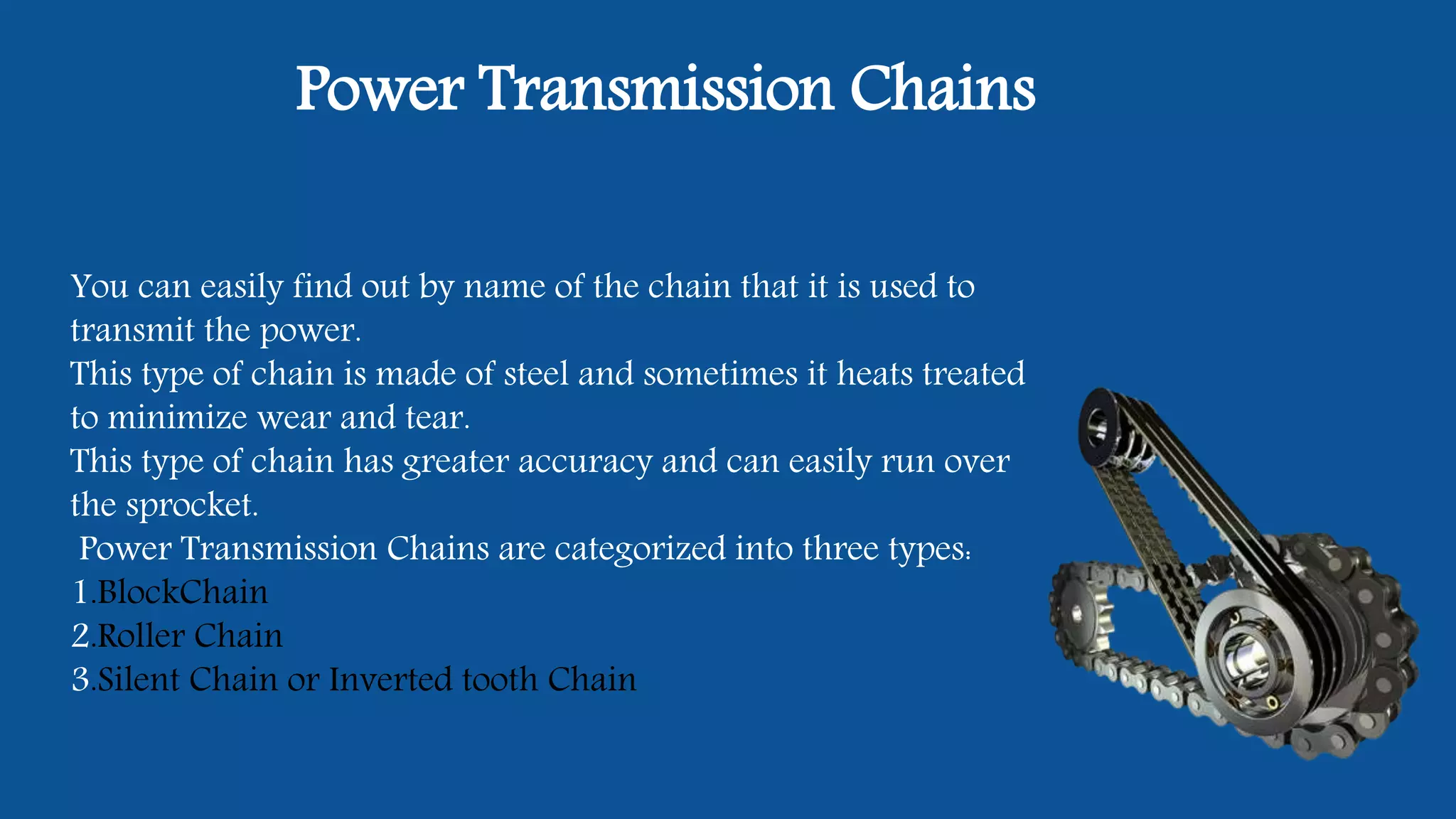 Chain Drive | PPTX