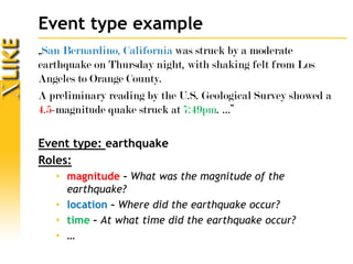 Crowdsourcing event extraction | PPT
