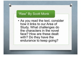 Raw By Scott Monk | PDF