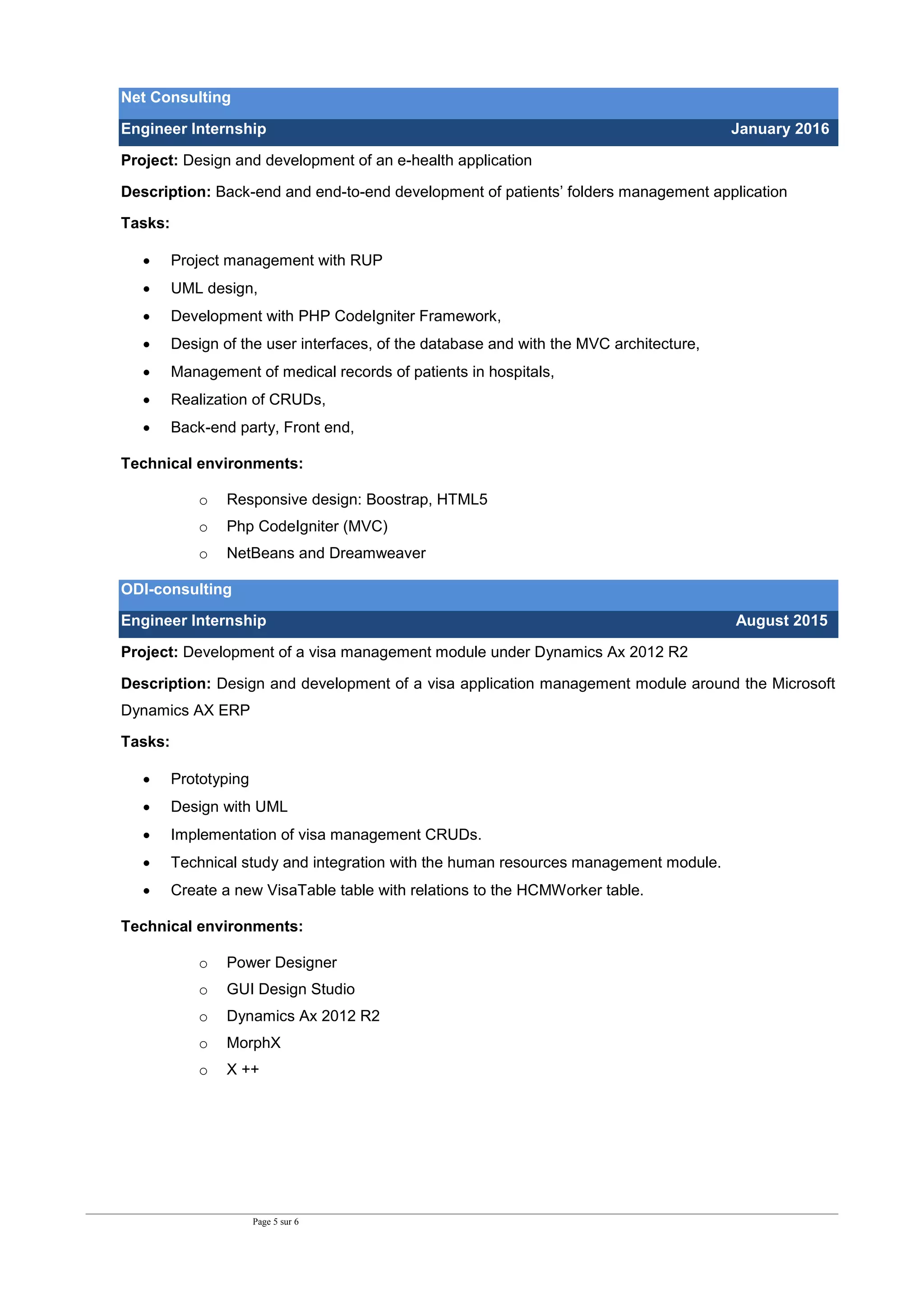 Rawdha mabrouki cv - english | PDF