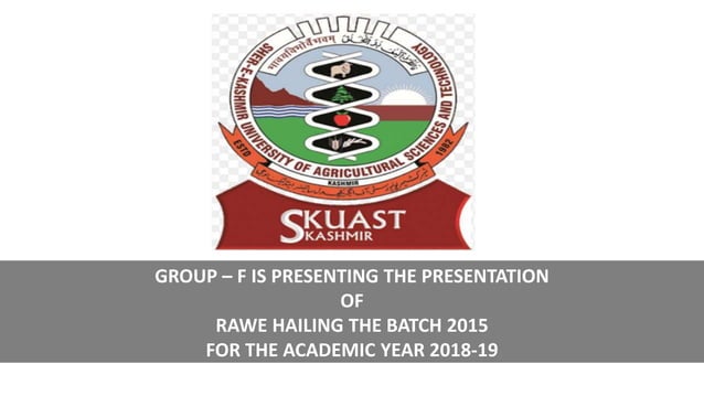 Rawe ppt by haseena shabnam | PPT