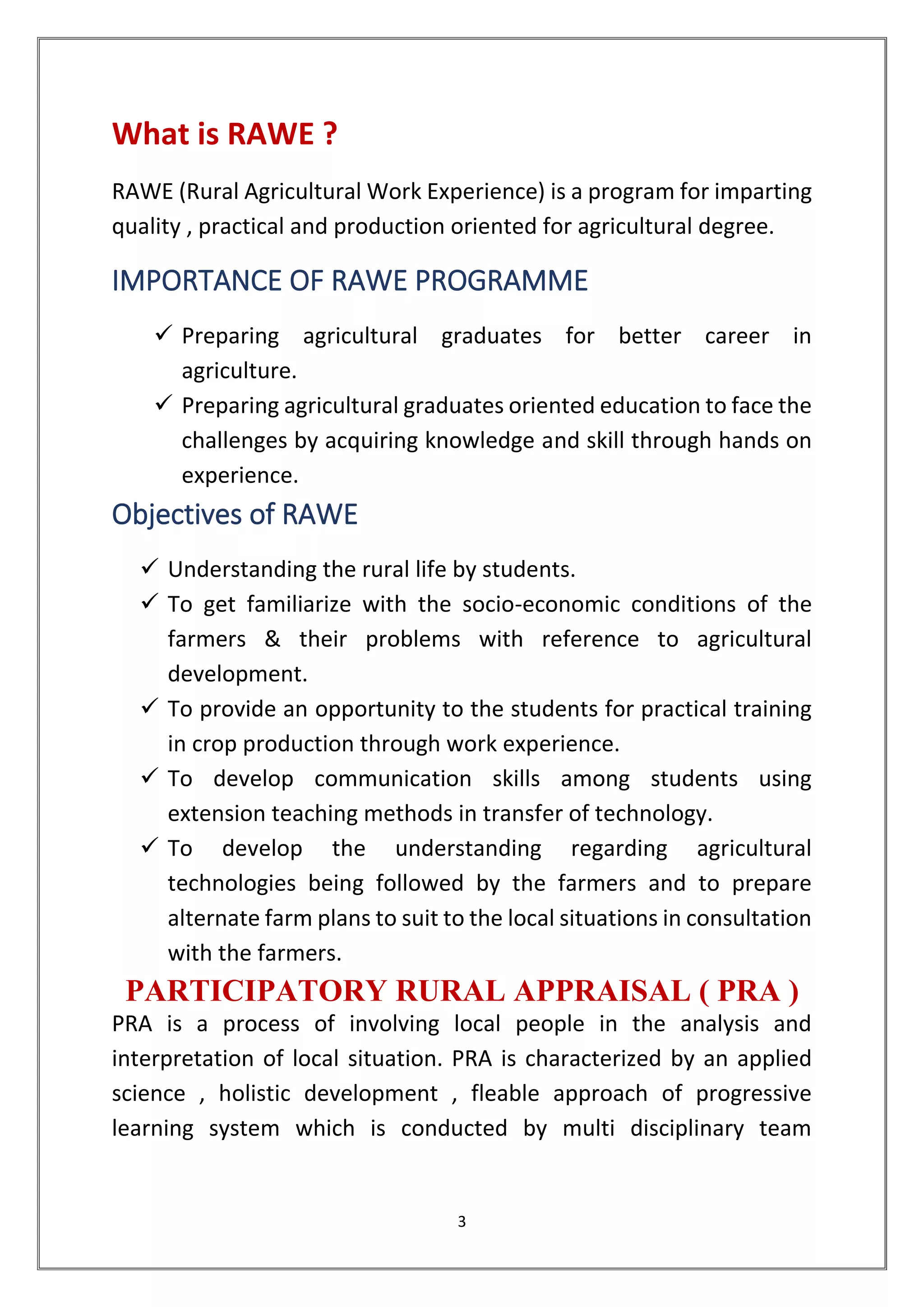 Rawe Report | PDF