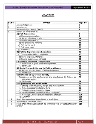 Rawe Report (Hitesh Karkar) | PDF