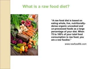 Raw food | PPT