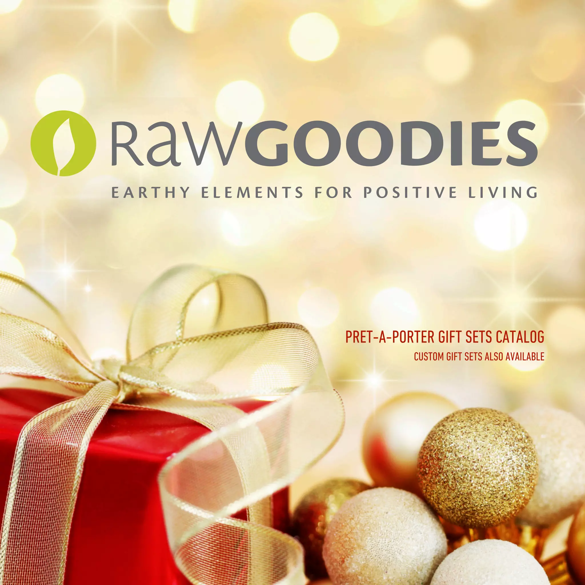 RawGoodies® Holiday Gift Sets | PDF
