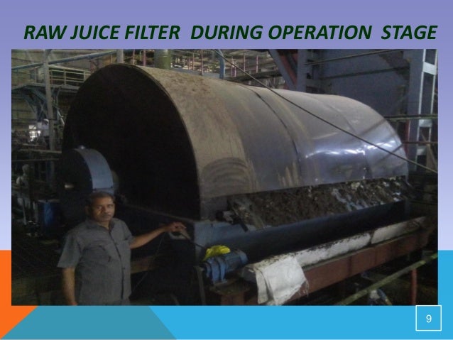 MIXED JUICE FILTER SUGAR CANE