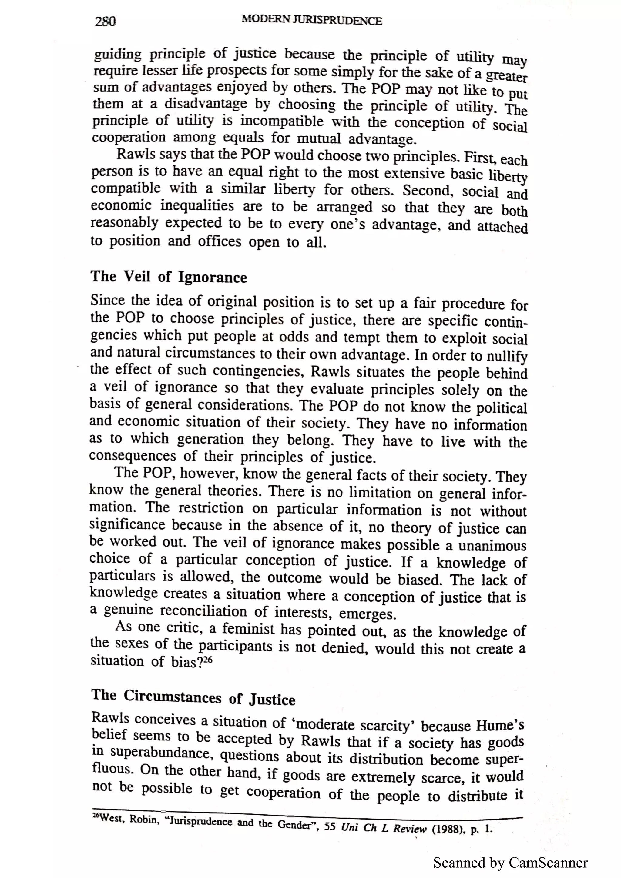 John Rawls - Theory of Justice | PDF