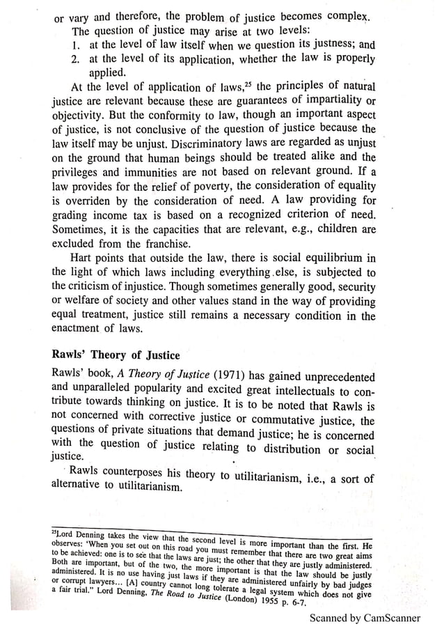 John Rawls - Theory of Justice | PDF