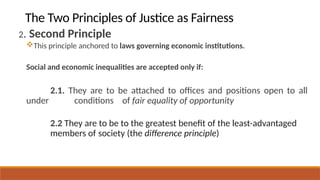 Rawls’ Theory of Justice Ethics Gened sub | PPT