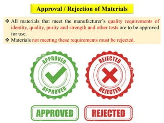 Raw Material : PURCHASE SPECIFICATIONS AND MAINTENANCE OF STORES FOR ...