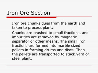 Raw Material In Iron Making | PPT