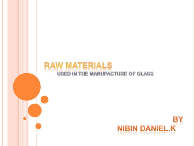 Raw materials | PPTX
