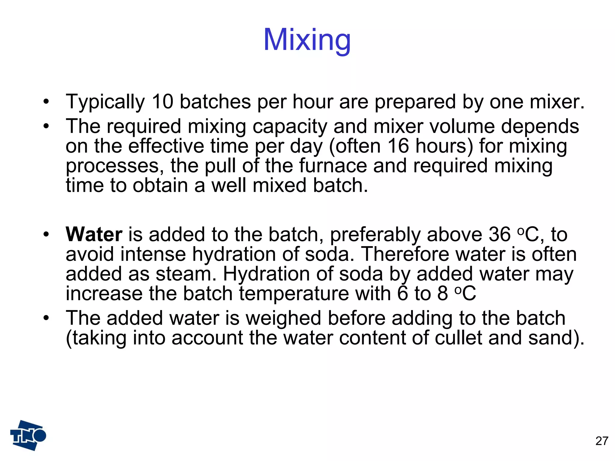 Raw materials & cullet | PDF