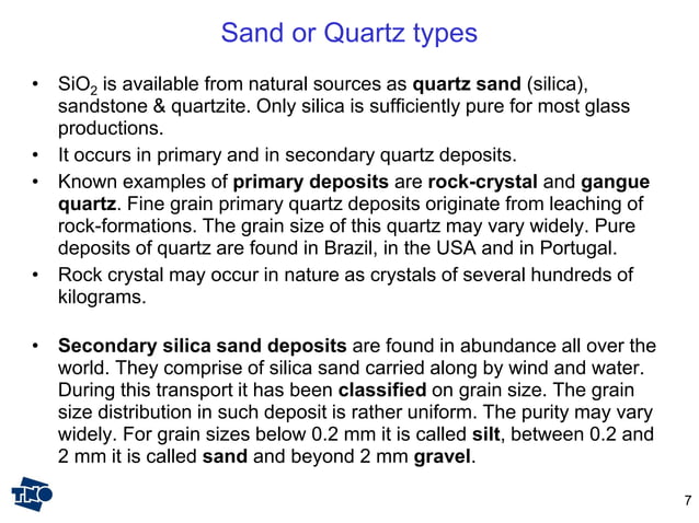 Raw materials & cullet | PPT
