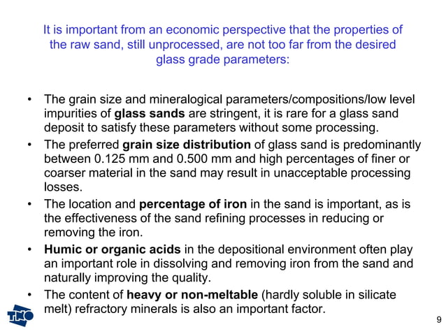 Raw materials & cullet | PPT