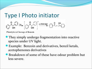 Raw materials for radiation curing inks | PPT