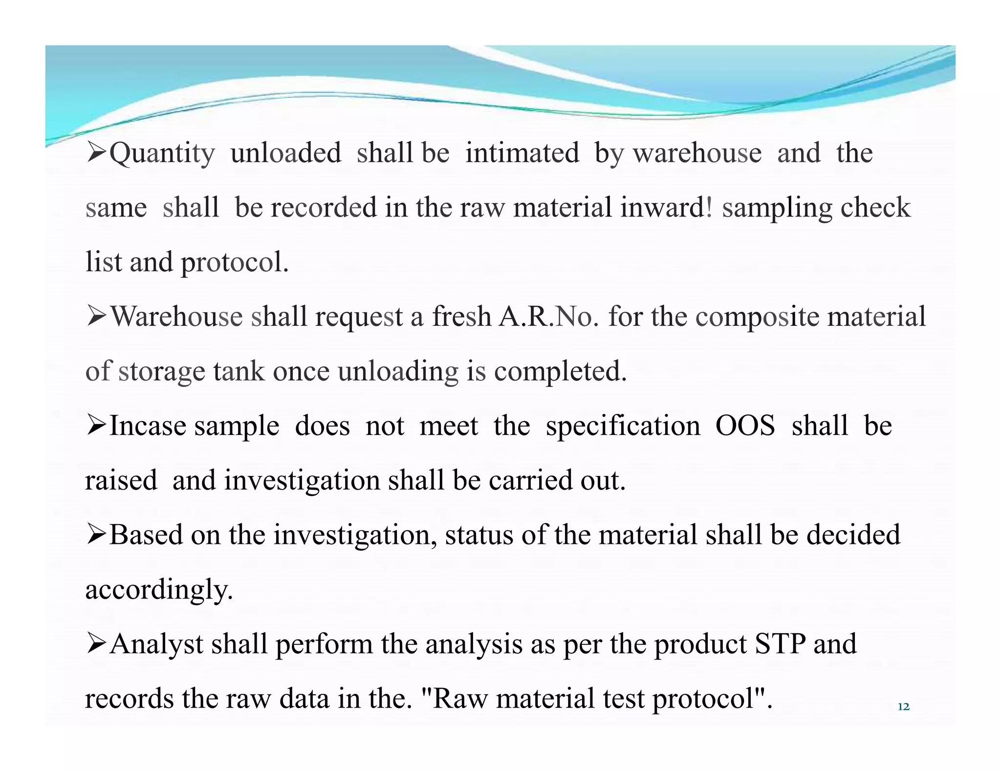 Raw materials presentation | PDF