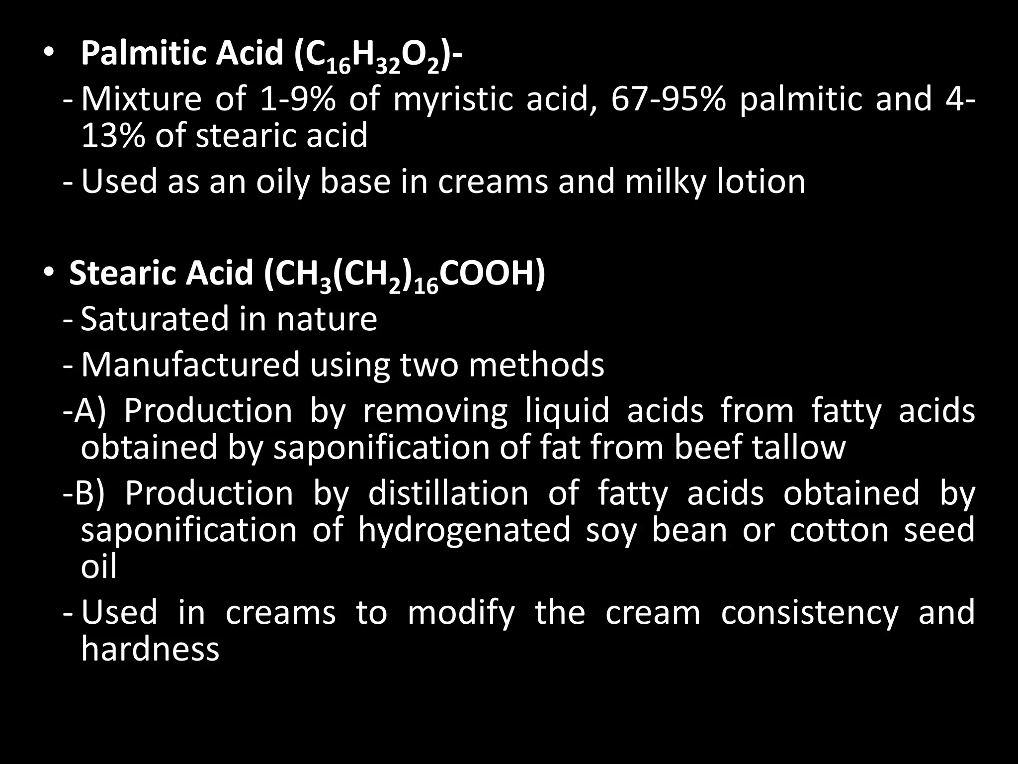 Basic Raw Materials used in Cosmetics | PPTX