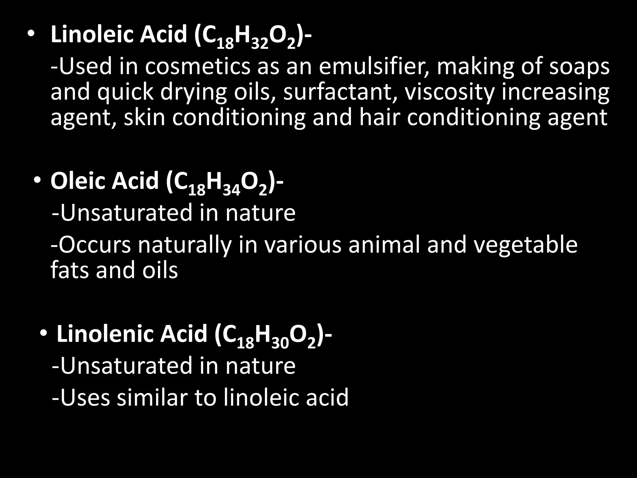 Basic Raw Materials used in Cosmetics | PPTX
