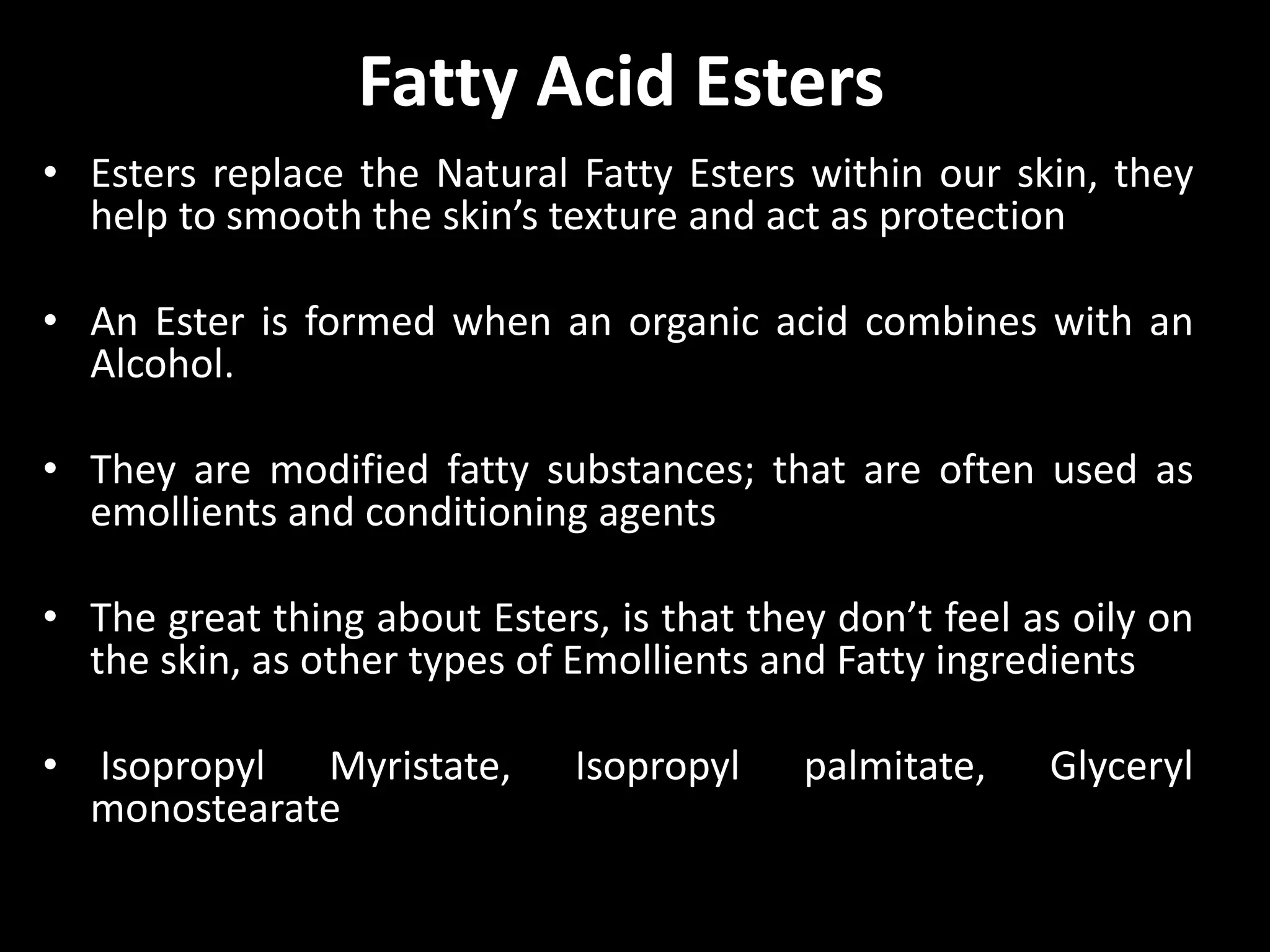 Basic Raw Materials used in Cosmetics | PPTX