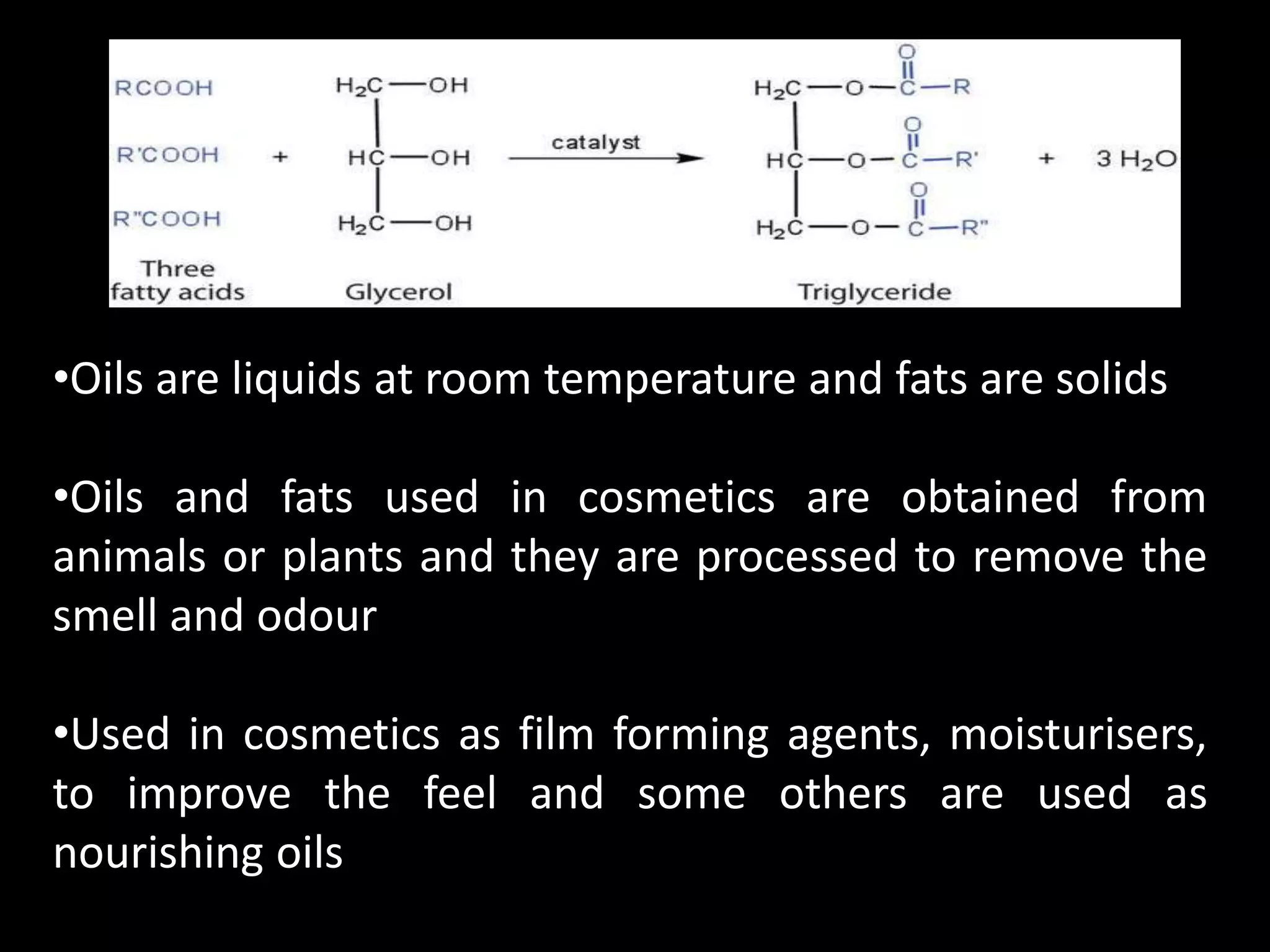 Basic Raw Materials used in Cosmetics | PPTX