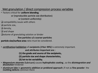 Raw material validation- process validation | PPTX