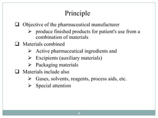 Raw mat, specification 112070804009 | PPTX