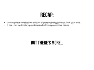 Raw meat vs Cooked Meat - Which is Healthier? | PPT