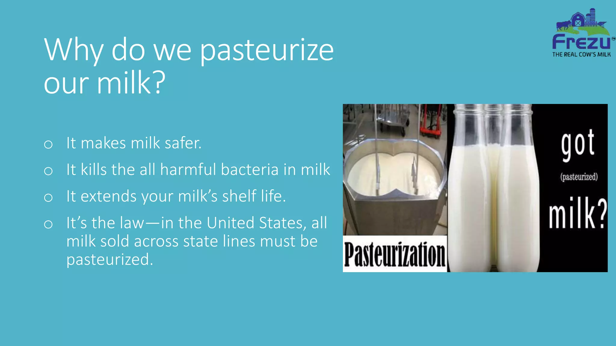 Raw milk vs pasteurized milk | PPT