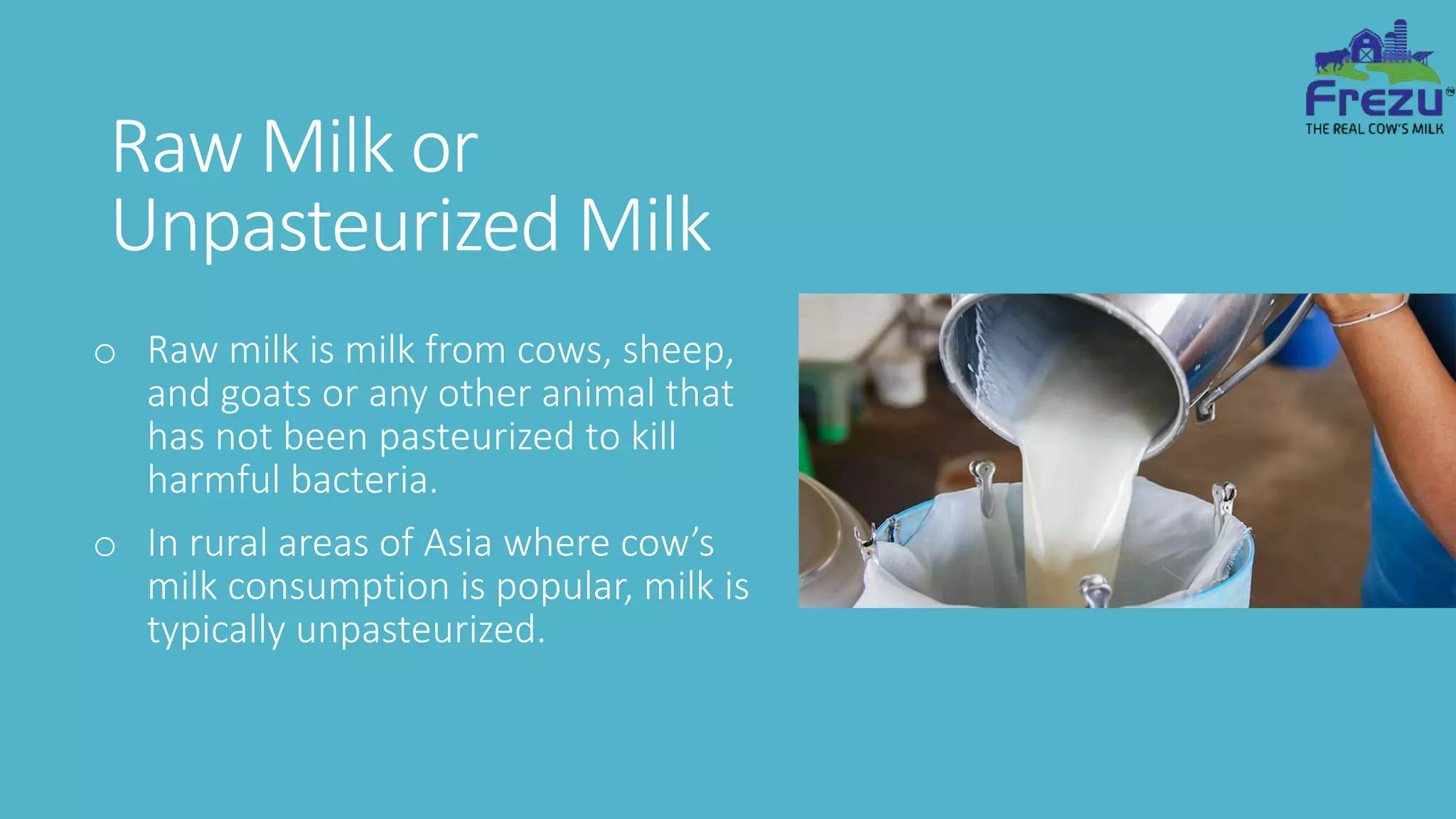 Raw milk vs pasteurized milk | PPT