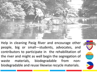 Pasig RIver Pollution | PPTX
